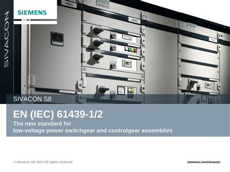 Pdf En Iec 61439 1 2 Iec 61439 1 2 En Pdf · With Sivacon You Committed To