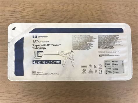New Covidien Ta4535s Ta Auto Suture Stapler With Dst Series Technology
