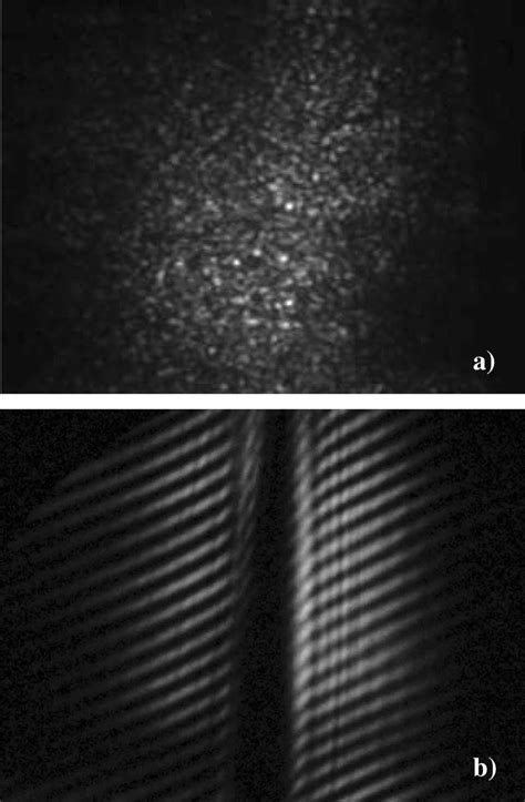 Interference Pattern Produced By The Beams Of Two Laser Diodes A