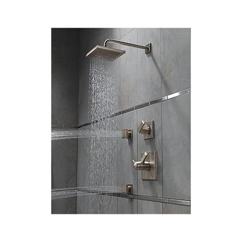 Metal Raincan Shower Head Assembly 57740 Ss Delta Faucet