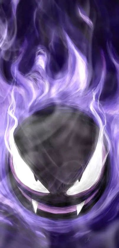 Purple Ghostly Flame Art Free Download