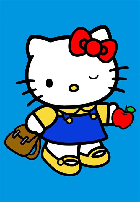 Hello Kitty School Clipart