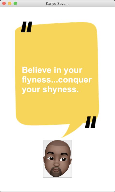 Github Michael Penakanye Rest Gui Program Written In Python 3 That Prints A Random Kanye