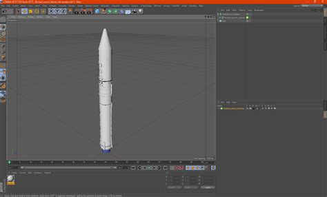 Rocket Launch Vehicle 3d Model 49 Gltf Obj Ma Max Upk Unitypackage C4d Fbx Usdz Lxo