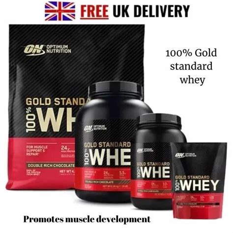 Optimum Nutrition Gold Standard 100 Whey Protein Powder 24g900g 2