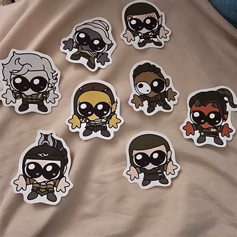 Call Of Duty Chibi Badges Simon Ghost Riley Johnny Soap Mctavish Captain Price Kyle Gaz