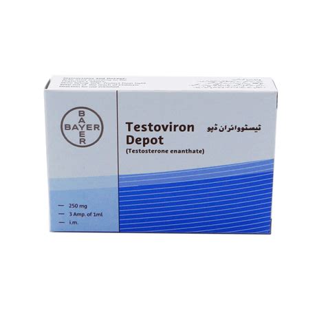 Testoviron Injection Depot 250mg 1ml Medimart