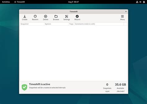 How To Install And Use Timeshift On Debian 12