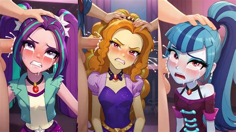 Rule 34 3girls Adagio Dazzle Ai Generated Angry Aria Blaze Blush