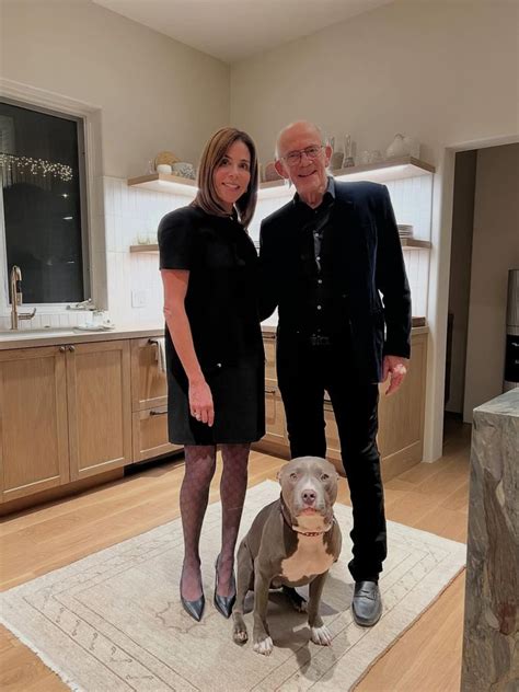Back To The Future Star Christopher Lloyd 87 Looks So Loved Up With
