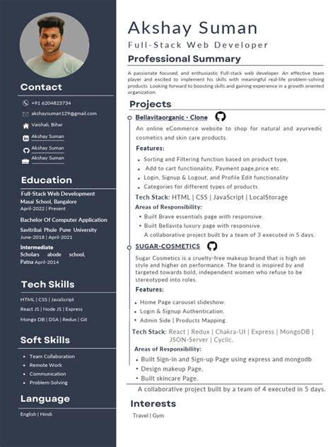 akshay suman resume pdf java script computing