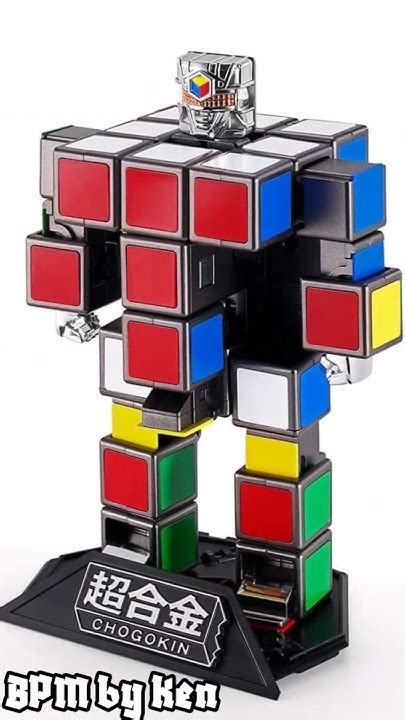 Rubiks No Its Chogokin Chogokin Rubiks Cube Robo Chogokin Rubikscube Rubik Robot Mecha