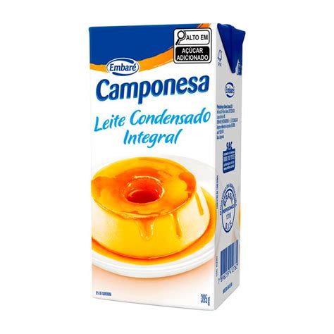 Leite Condensado Integral Camponesa Tp 395g Multpel