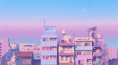 Aesthetic Anime Tokyo Wallpapers Wallpaper Cave