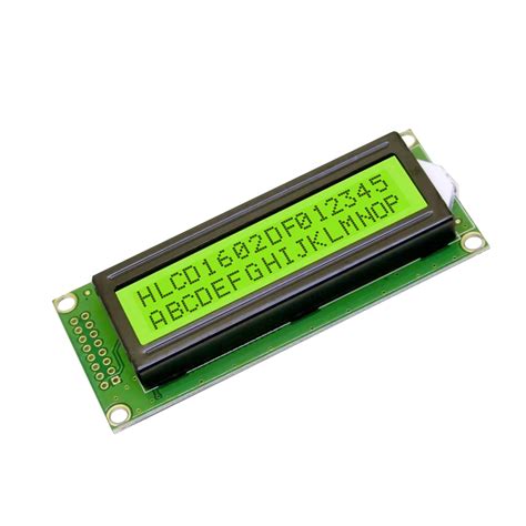 16x2 Character Lcd Display Module Led Backlight Parallel 5v