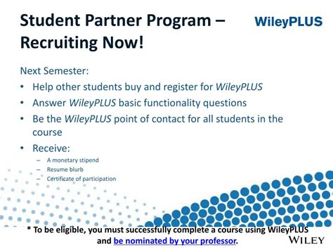 Ppt Wileyplus First Day Of Class Powerpoint Presentation Free