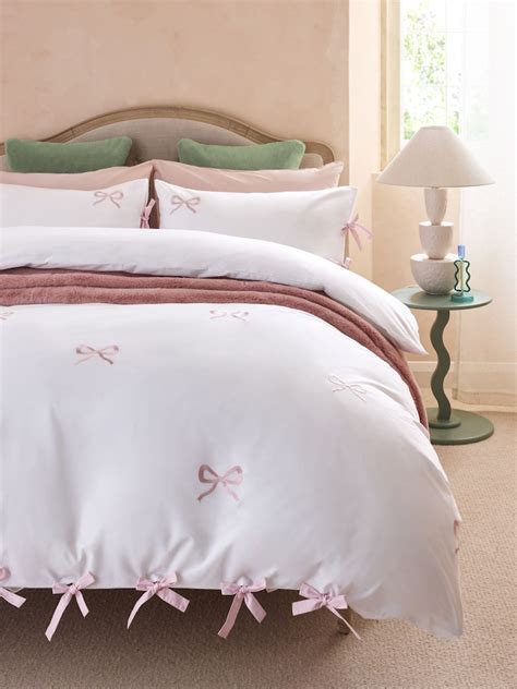 Buy Bow Embroidered Duvet Cover And Pillowcase Set From Next Croatia