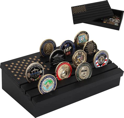 Samplife Coin Rackchallenge Coins Display Stand Shelves