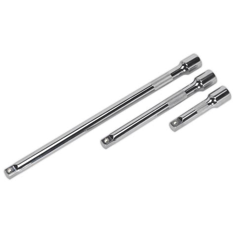 Extension Bar Set 3pc 38sq Drive Mdtools