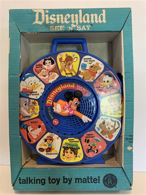 1965 Disneyland See N Say In Original Box No Sound Vintage Ebay