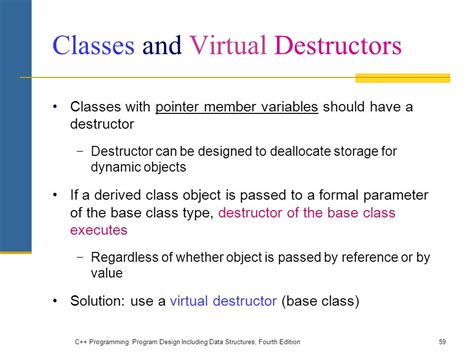 chapter 13 pointers classes virtual functions and abstract classes
