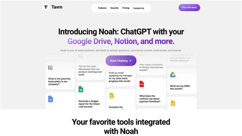 Noah Ai Work Assistant Chatgpt Powered Seamless Task Automation