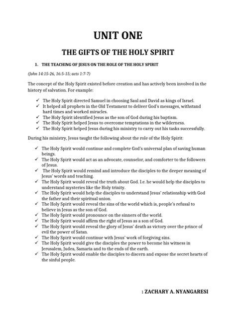 C R E Form 3 Lesson Notes Pdf Jesus Prophet