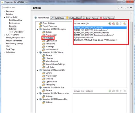 Solved Linked Files Not Found By Compiler Nxp Community