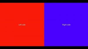 Web Layout Design Guidelines For Dividing The Screen Into Two