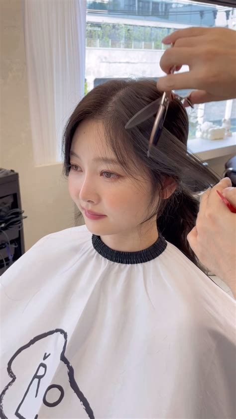 루브아 대표원장 루이 사이드뱅 컨투어링컷 민트 브라운컬러☘️ Instagram