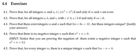 Solved Exercises с Prove that for all integers m Chegg