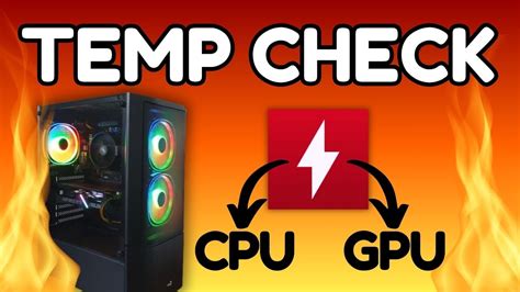 How To Read Out Cpu And Gpu Temperature [hw Monitor Stressmypc Furmark] Youtube