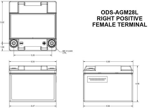 Odyssey Battery Ods Agm28l Extreme Series Agm Battery