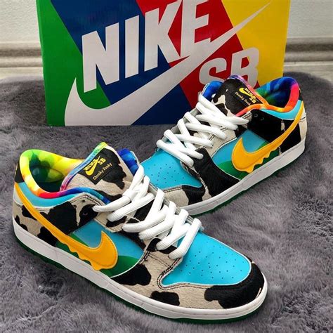 Ben And Jerrys X Sb Dunk Low Chunky Dunky Cu3244 100 Men And Women Shoes
