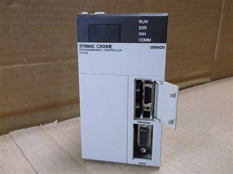 C HE CPU E Omron PLC DEMO High Speed CPU Module Card C HECPU E EBay