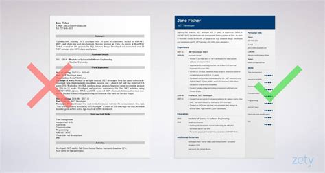 NET Developer Resume Samples Experienced Entry Level