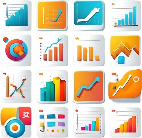 Premium Photo Chart Illustration Collection Infographic Vector Set