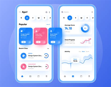 Online Course Application Ui On Behance