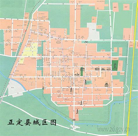 正定县地图全图正定县县城正定县第2页大山谷图库
