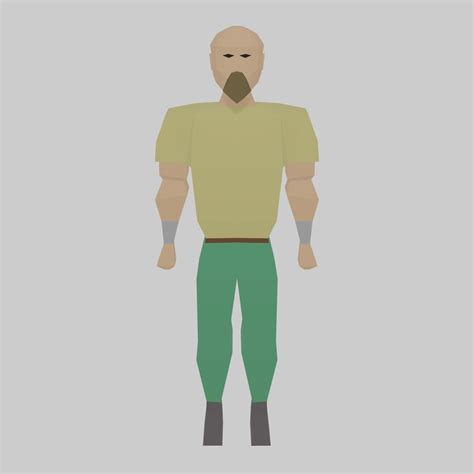 3d Runescape Character Turbosquid 1672341