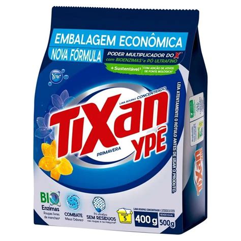Tixan YpÊ SabÃo Em PÓ Maciez 400g Limpeza Sost