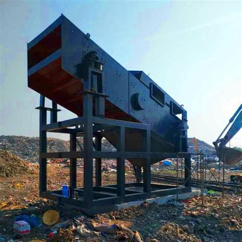 工程垃圾破碎分离机 废砖块混凝土块分拣设备 建筑垃圾分拣机视频