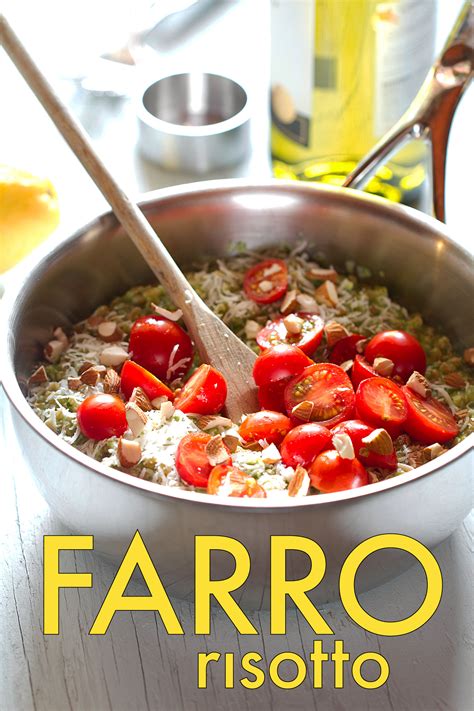 Non Traditional Farro Risotto Sippitysup