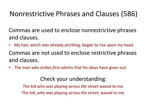 Ppt Comma Rules Powerpoint Presentation Free Download Id2454335