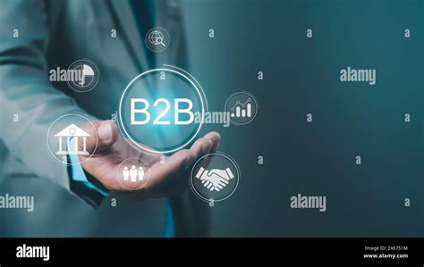 B2b Marketing Concept Business To Business E Commerce Professional