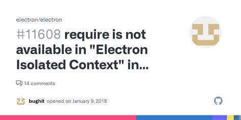 Require Is Not Available In Electron Isolated Context In Devtools When ContextIsolation True