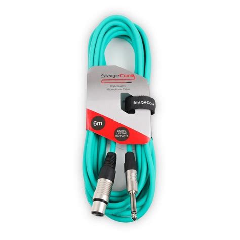 Stagecore 635mm Stereo Jack Plug Male Xlr Connector Professional