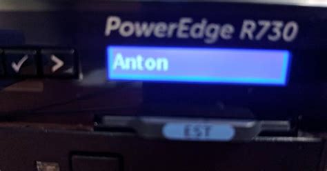 Decided To Name A Server Im Configuring In Memory Of Anton Imgur
