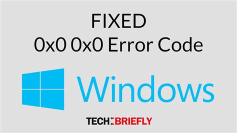 X X Windows Error Code Fixed Easy Solution TechBriefly
