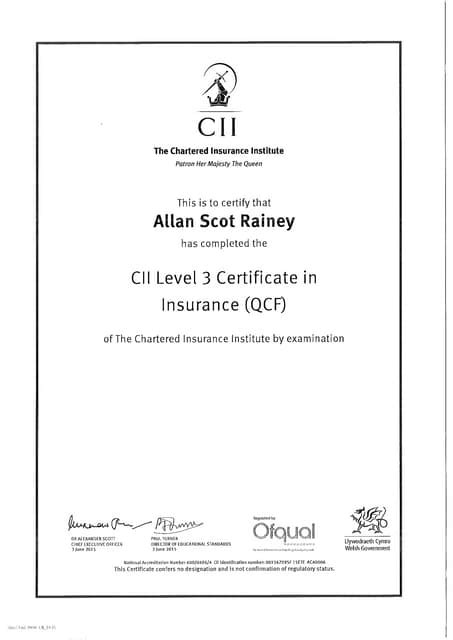 Cii Certificate Pdf